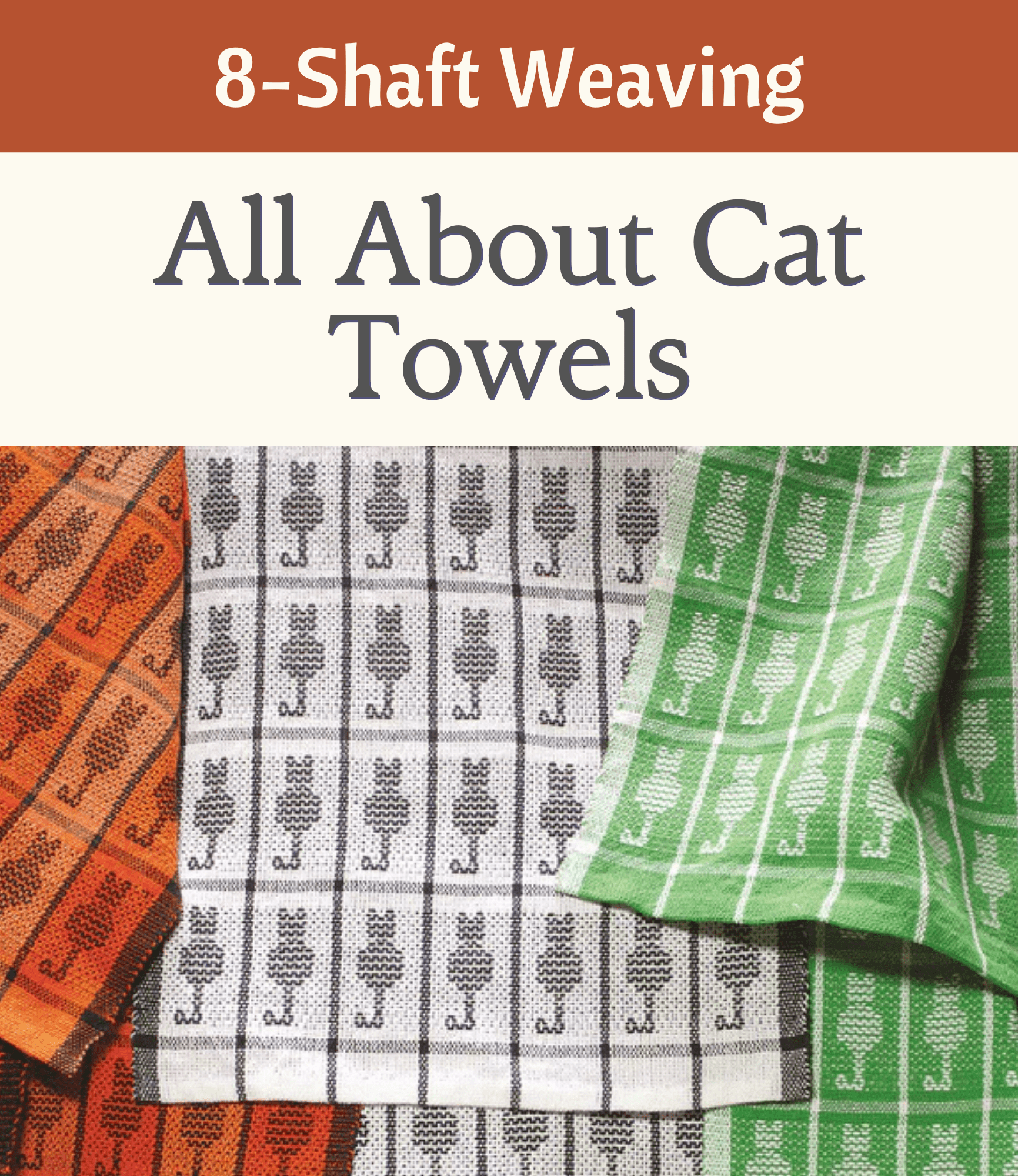 Weaving Hand Towels Simply Kit-of-the-Month Club for 8-Shaft Weaving ...