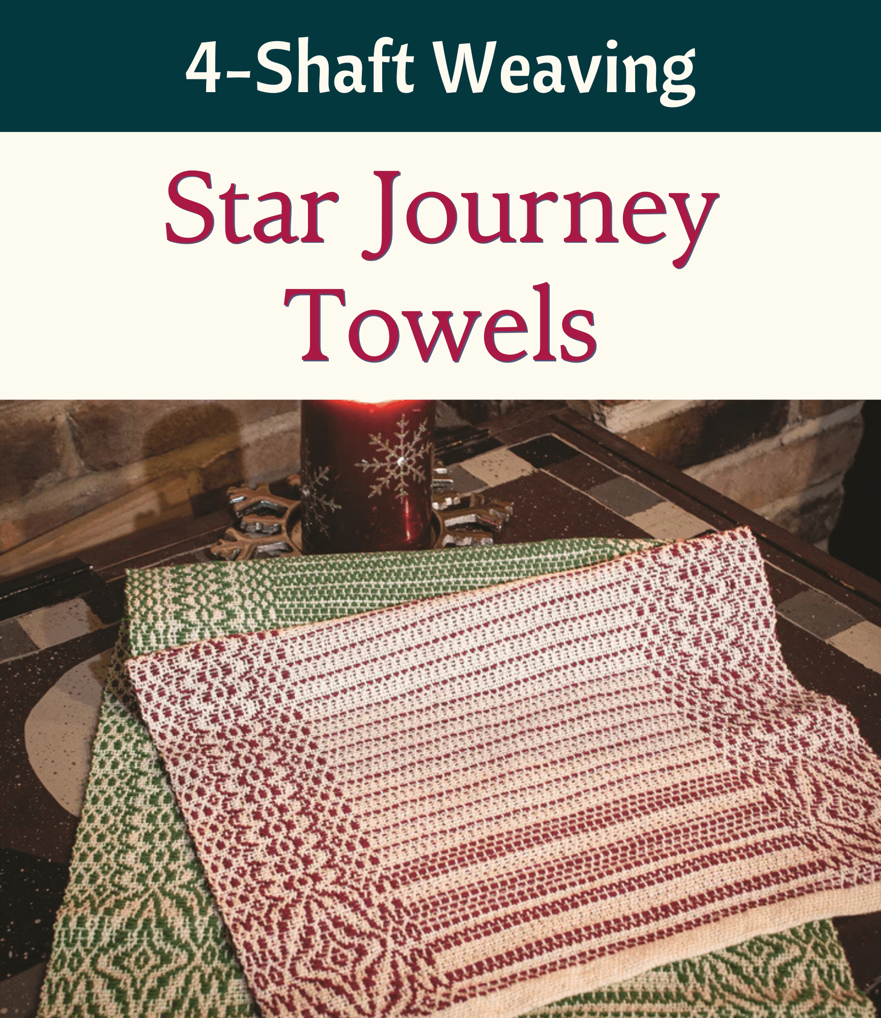 Weaving Hand Towels Simply Kit-of-the-Month Club for 4-Shaft Weaving ...