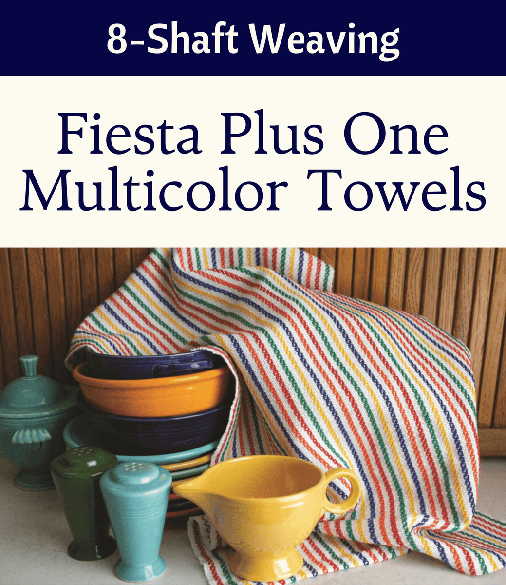 Weaving Hand Towels Simply Kit-of-the-Month Club for 8-Shaft Weaving ...