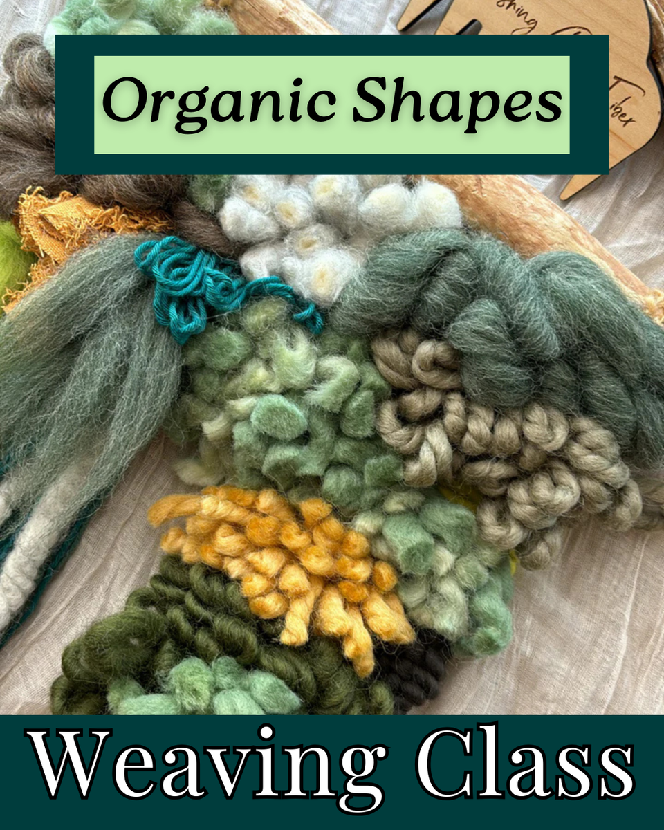 Weaving Organic Shapes: Tapestry Weaving Video Class – Cotton Clouds Inc.