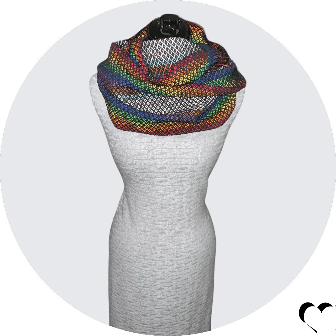 Pride Inclusionary Diamonds Mobius Scarf – Cotton Clouds Inc.