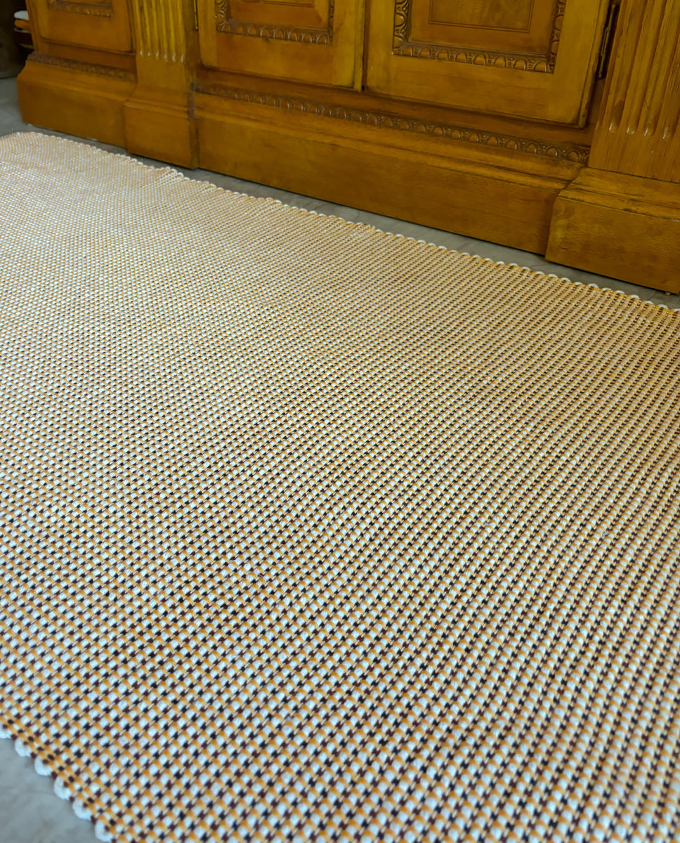 Golden Harvest Rep Weave Rug – Cotton Clouds Inc.